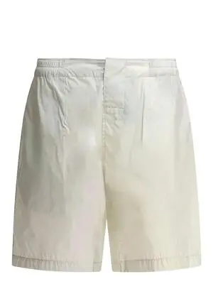 KAPTAIN SUNSHINE Elastic-waist Shorts With Zip Pocket - White