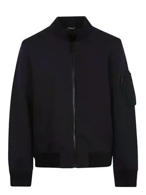 DONDUP Zip-fastening Bomber Jacket - Blue