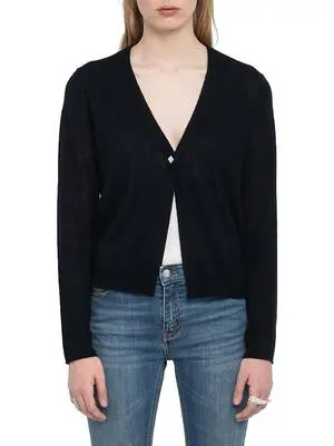 Zadig&Voltaire Cashmere V-neck Cardigan - Black