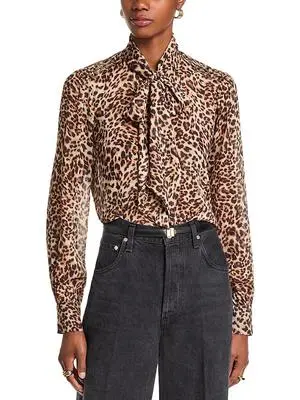 Generation Love Veralli Leo Blouse - Leopardess