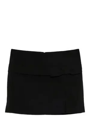 TWINSET Bow-detail Mini Skirt - Black