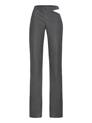 LIKA Cut-out Trousers - Grey