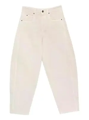 Isabel Marant Oriane Straight Leg Jeans - Neutrals