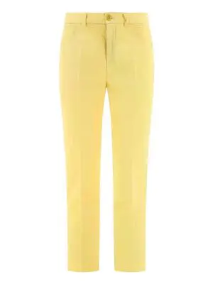 Aspesi Pocket-detail Trousers - Yellow