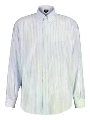 Fendi Pinstriped Shirt - Blue