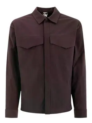 GR10K Alpha Flap-pocket Shirt - Brown