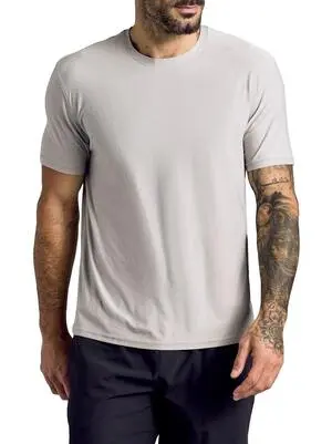 True Classic Active Trim Fit Performance T-shirt Heatherlightgray