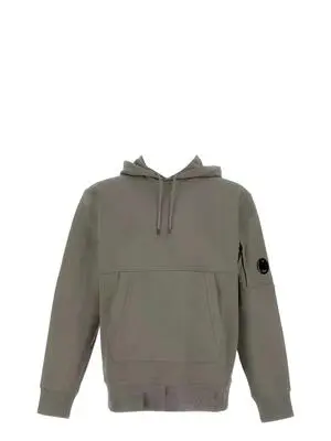 C.P. COMPANY Hoodie With Kangaroo Pocket - Grey