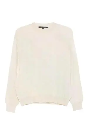 Sofie D'hoore Crew-neck Wool Sweater - Neutrals