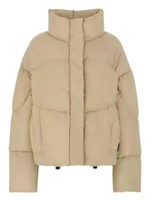 Bacon Quilted Puffer Jacket - Brown