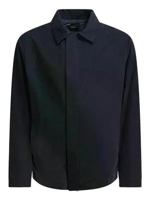 Vince Zip-front Jacket With Button Cuffs - Blue