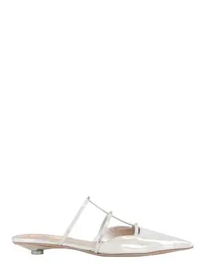 Valentino Garavani Palladium Mules - Silver