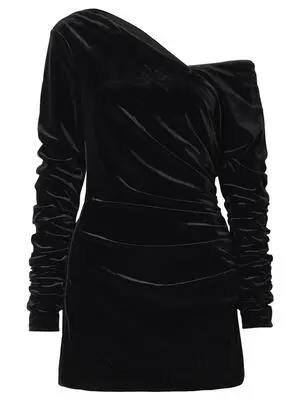 SIR. Ettore Off-the-shoulder Mini Dress - Black