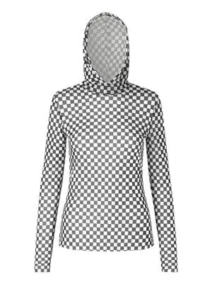 Baum Und Pferdgarten Junetta Checkered Hoodie - Black
