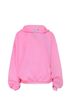 Ottolinger Embroidered Cotton Hoodie - Pink