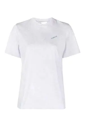 Coperni Logo-embellished T-shirt - Grey