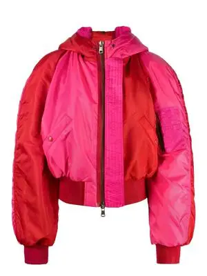 Andersson Bell Kamila Colour-block Bomber Jacket - Pink