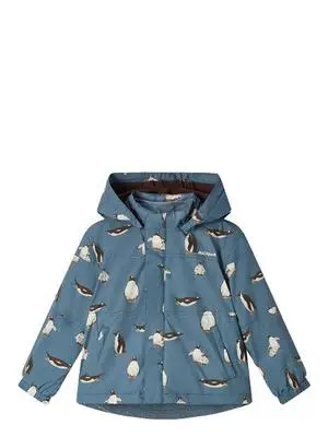 MILKBARN Hooded Windbreaker Jacket - Penguin