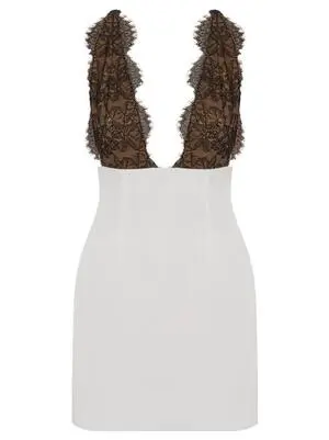 Maeve Florence Mini Dress - White
