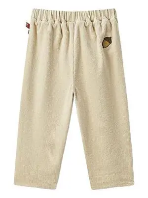 MILKBARN Corduroy Pocket Pants Beige Acorn