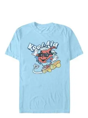 KOOL-AID Vintage Skating Graphic T-shirt - Light Blue