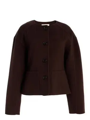 Ulla Johnson Elsie Wool-blend Coat - Brown