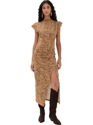 Isabel Marant Nadela Maxi Dress - Ochre