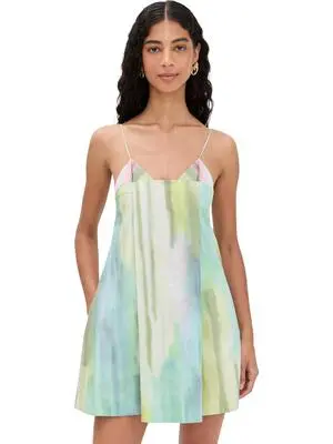 Alexis Astrid Mini Dress - Aurora Green
