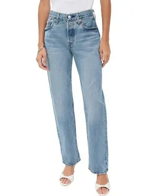 LEVI'S 501 90s Straight Leg Jeans - In Love With You