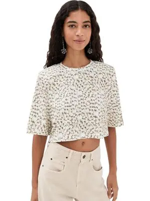 Isabel Marant Zaely Top - Ecru