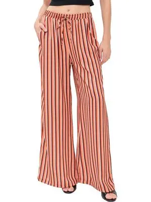 RESA Striped Satin Pants - Studio 54