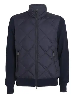 Bogner Wool-down Zisco Hybrid Jacket - Navy