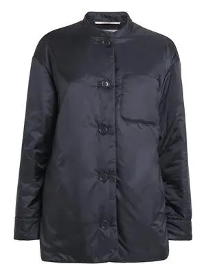 Max Mara Satin Padded Jacket - Blue