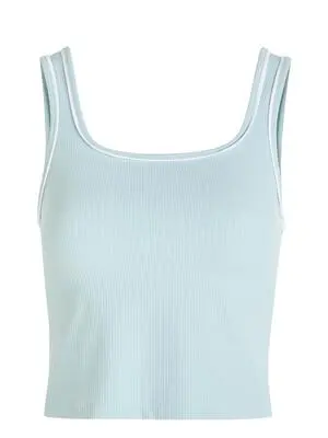 Varley Barney Piped Tank - Light Blue