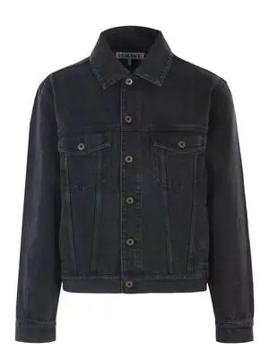 Loewe Anagram Denim Jacket - Black