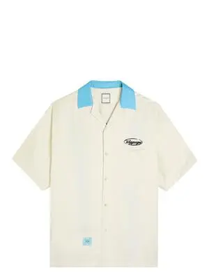 WOOYOUNGMI Embroidered Satin Shirt - Ivory
