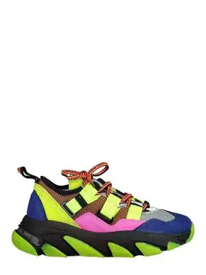 CIRCUS HOTEL Colour-block Low-top Sneakers - Green
