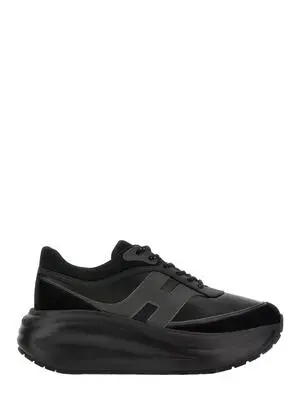 Hogan Chunky Runner Sneakers - Black