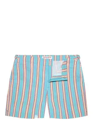 Orlebar Brown Bulldog Striped Swim Shorts - Blue