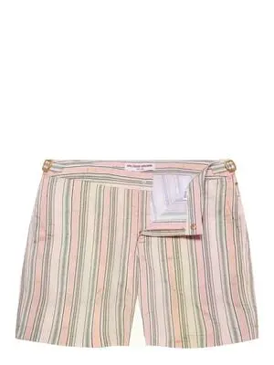 Orlebar Brown Bulldog Striped Shorts - Pink