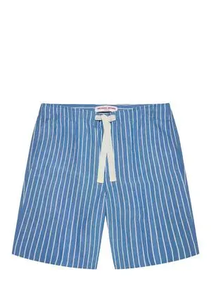 Orlebar Brown Alex Striped Shorts Blue