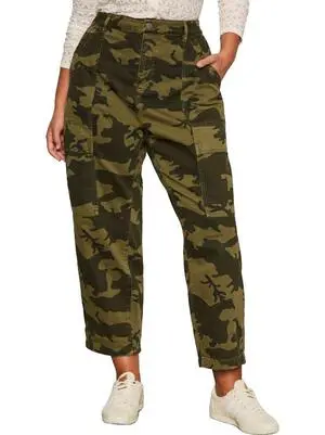 Sanctuary Boyfriend High Waist Ankle Utility Pants - Rambler Ca