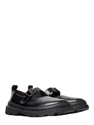 Camper Brutus Mary Jane Flat - Black