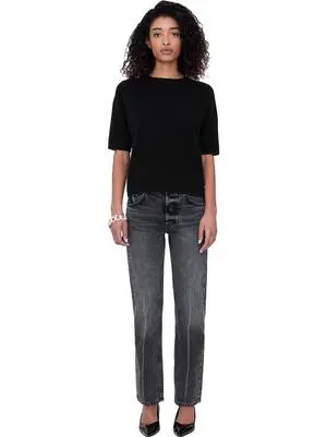 ANINE BING Jackson Cashmere Sweater - Black
