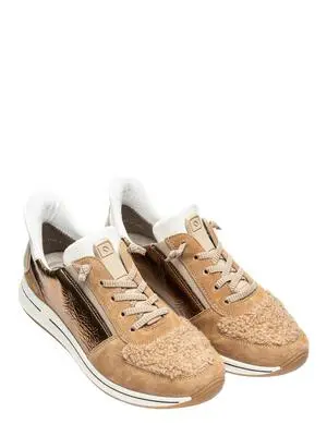 ARA Ovation Lace-Up Sneaker Biscuit/sand/cream