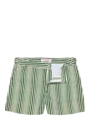 Orlebar Brown Striped Swim Shorts - Green