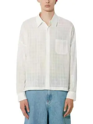 STAMPD Grid-pattern Shirt