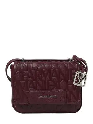 Armani Exchange Crossbody Bag - Burgundy