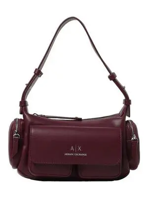 Armani Exchange Shoulder Bag - Burgundy