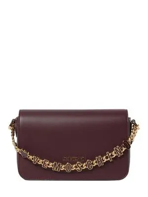 Moschino Shoulder Bag - Wine